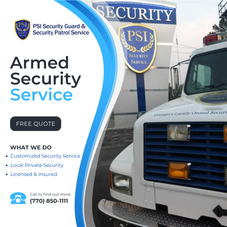 Atlanta’s Private Security Company - PSI Security Service