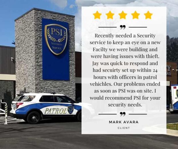 Types of Private Security Services